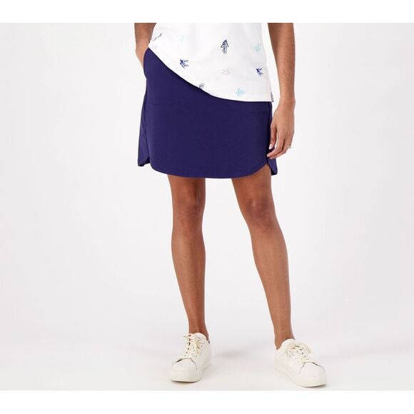Sport Savvy | Shorts | Sport Savvy French Terry Tulip Hem Skort Womens ...